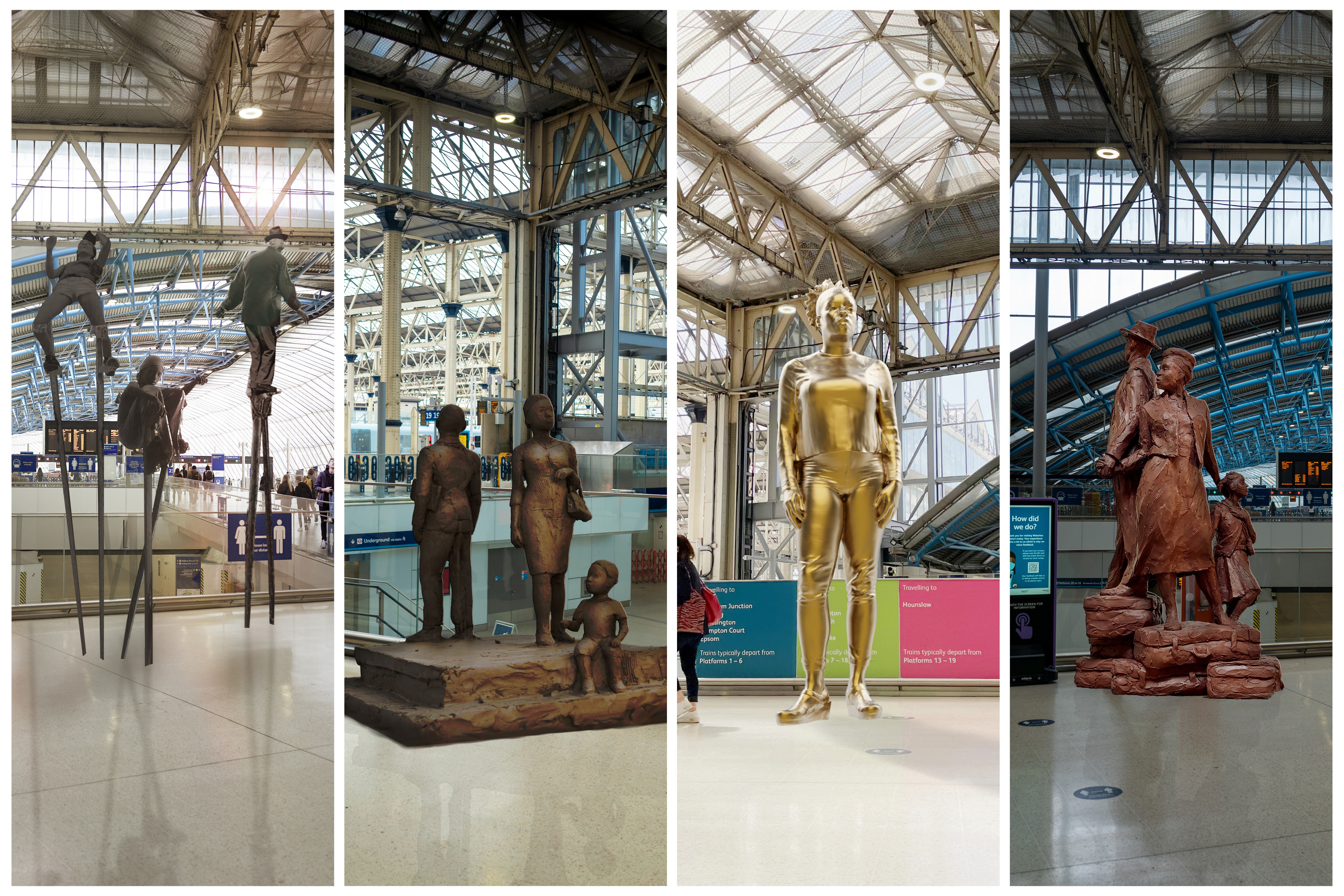 UP Projects The National Windrush Monument by Basil Watson